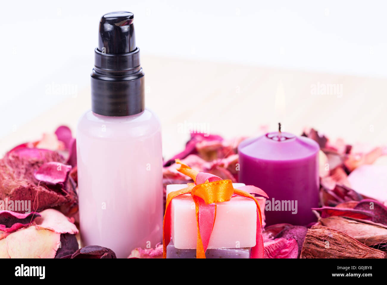 aroma wellness cosmetic beauty objects Stock Photo - Alamy