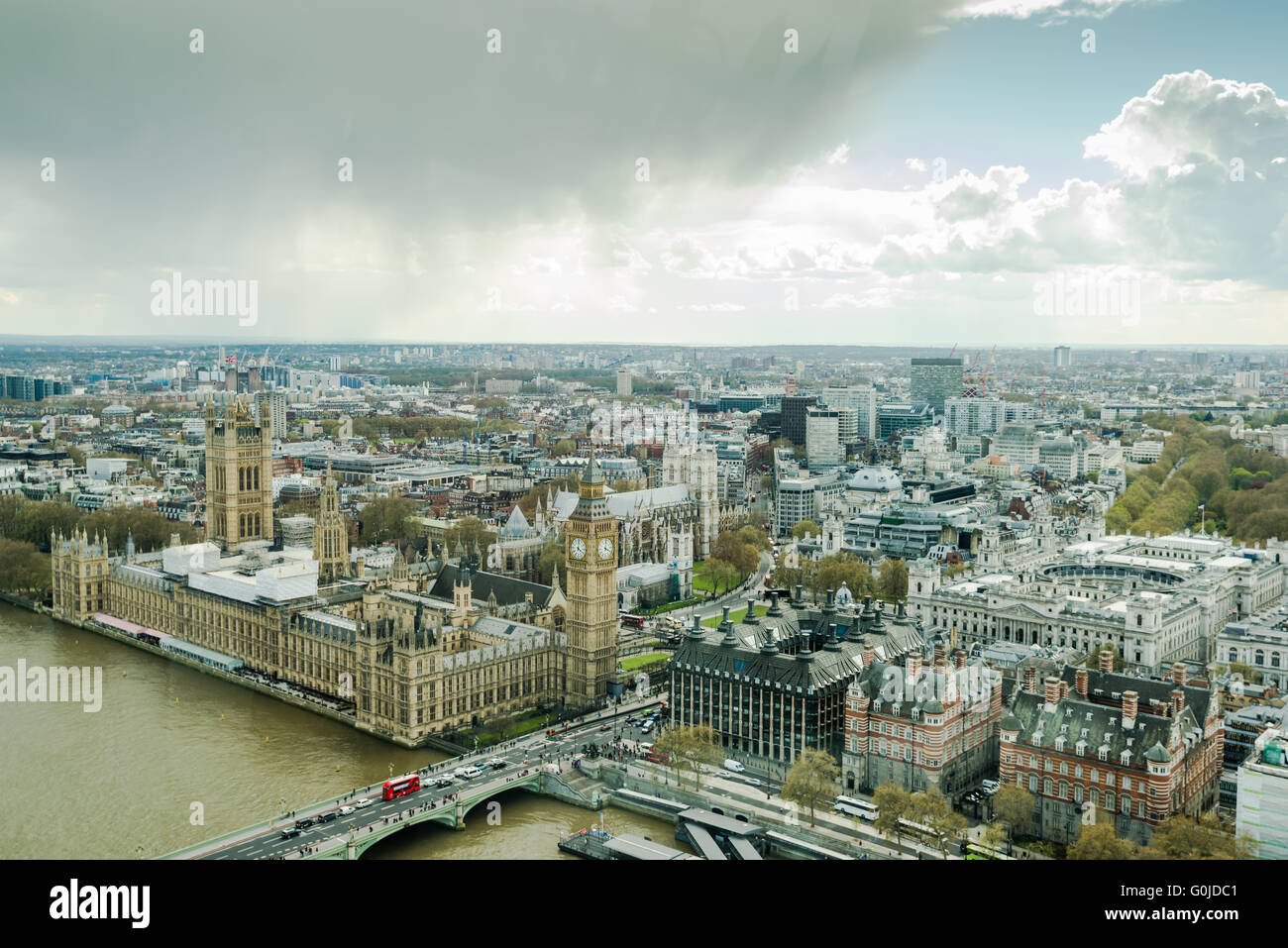 Palace of westminster aerial hi-res stock photography and images - Alamy