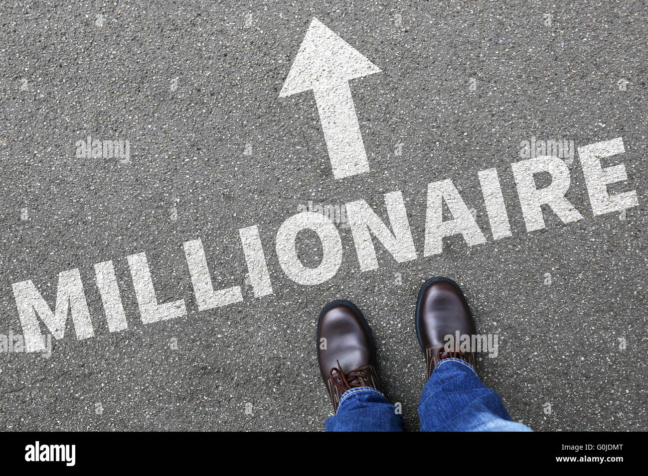 Business man concept millionaire rich wealth businessman success ...