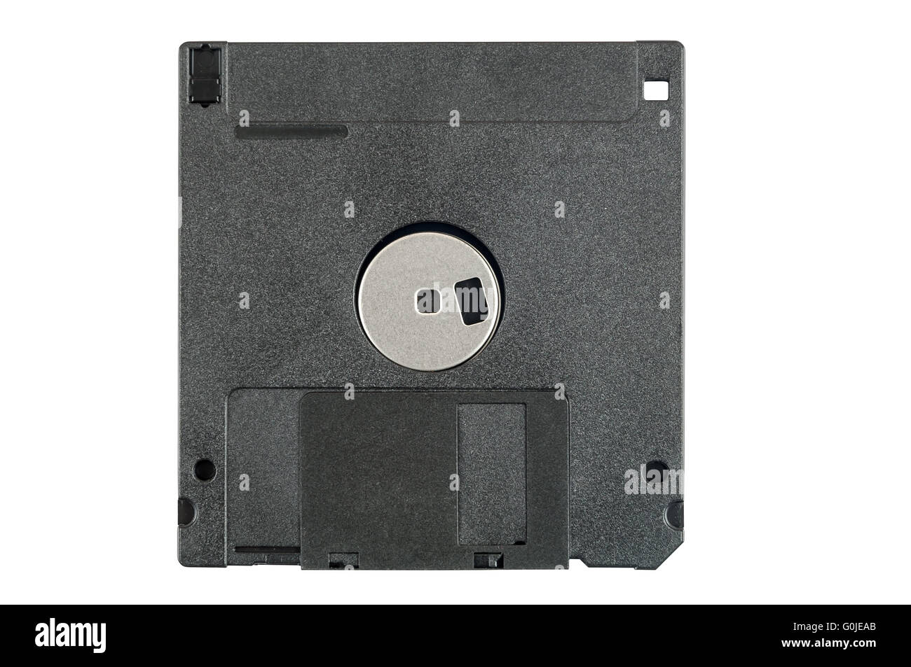 Black floppy disk isolated on white background with clipping path Stock ...