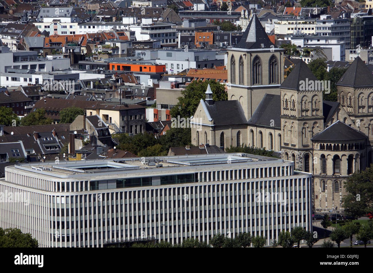 Blick vom Cologne Triangle Stock Photo - Alamy