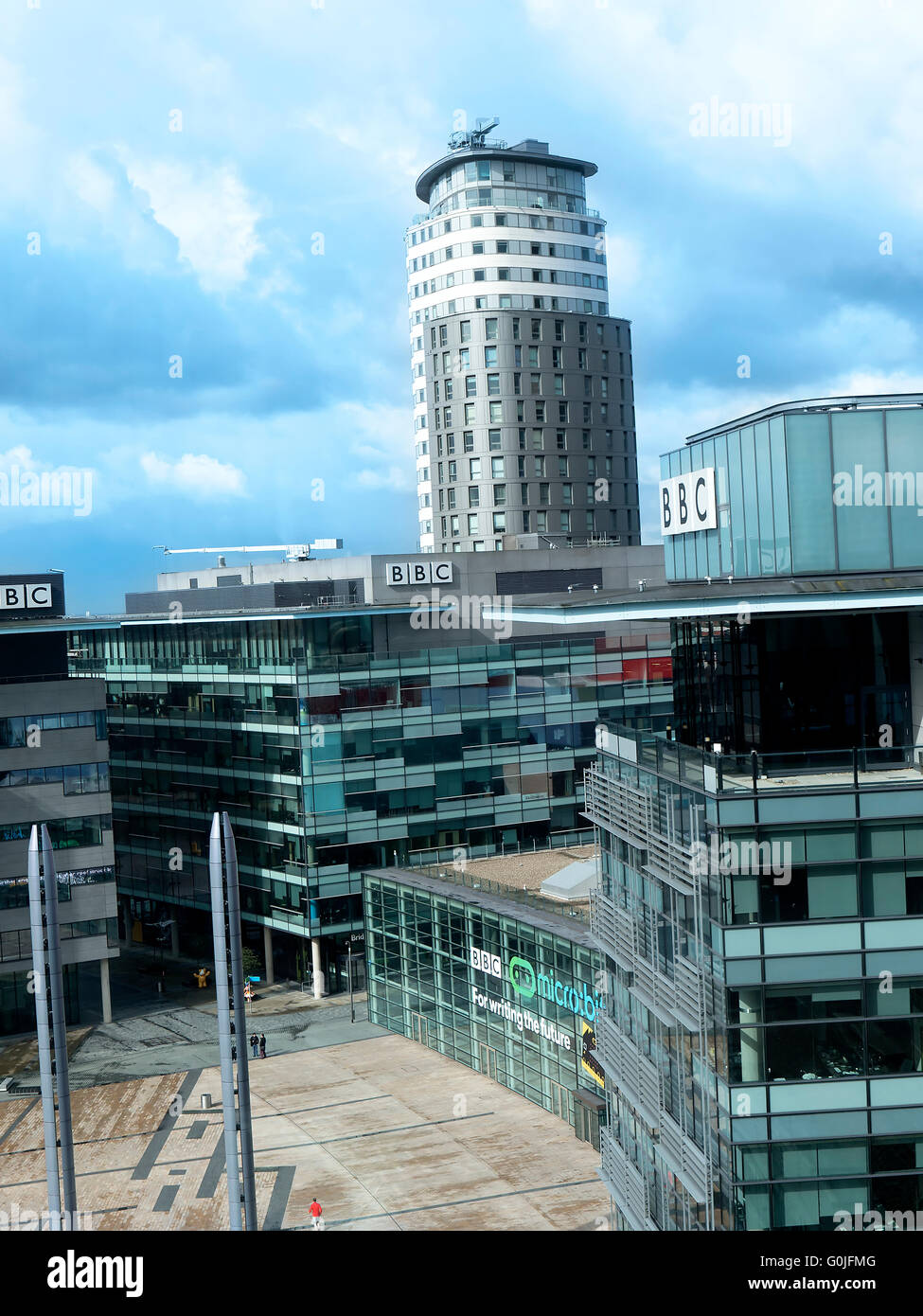 The Salford Quays was once Manchester's Docklands but now it hosts ...