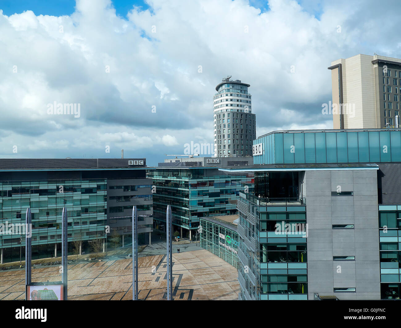 The Salford Quays was once Manchester's Docklands but now it hosts ...