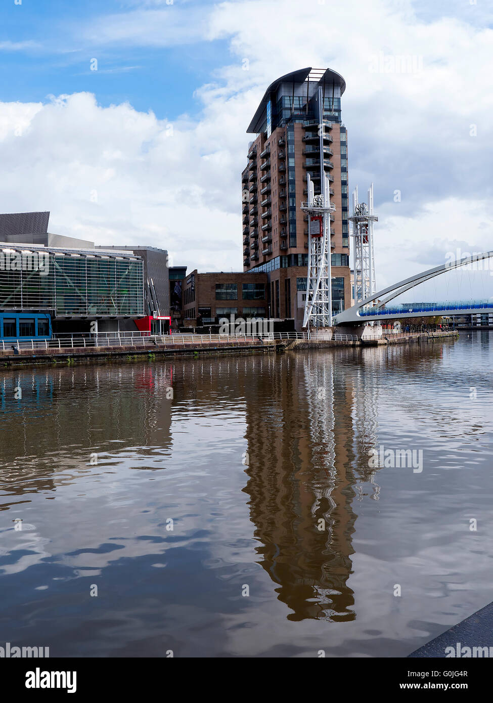 The Salford Quays was once Manchester's Docklands but now it hosts ...