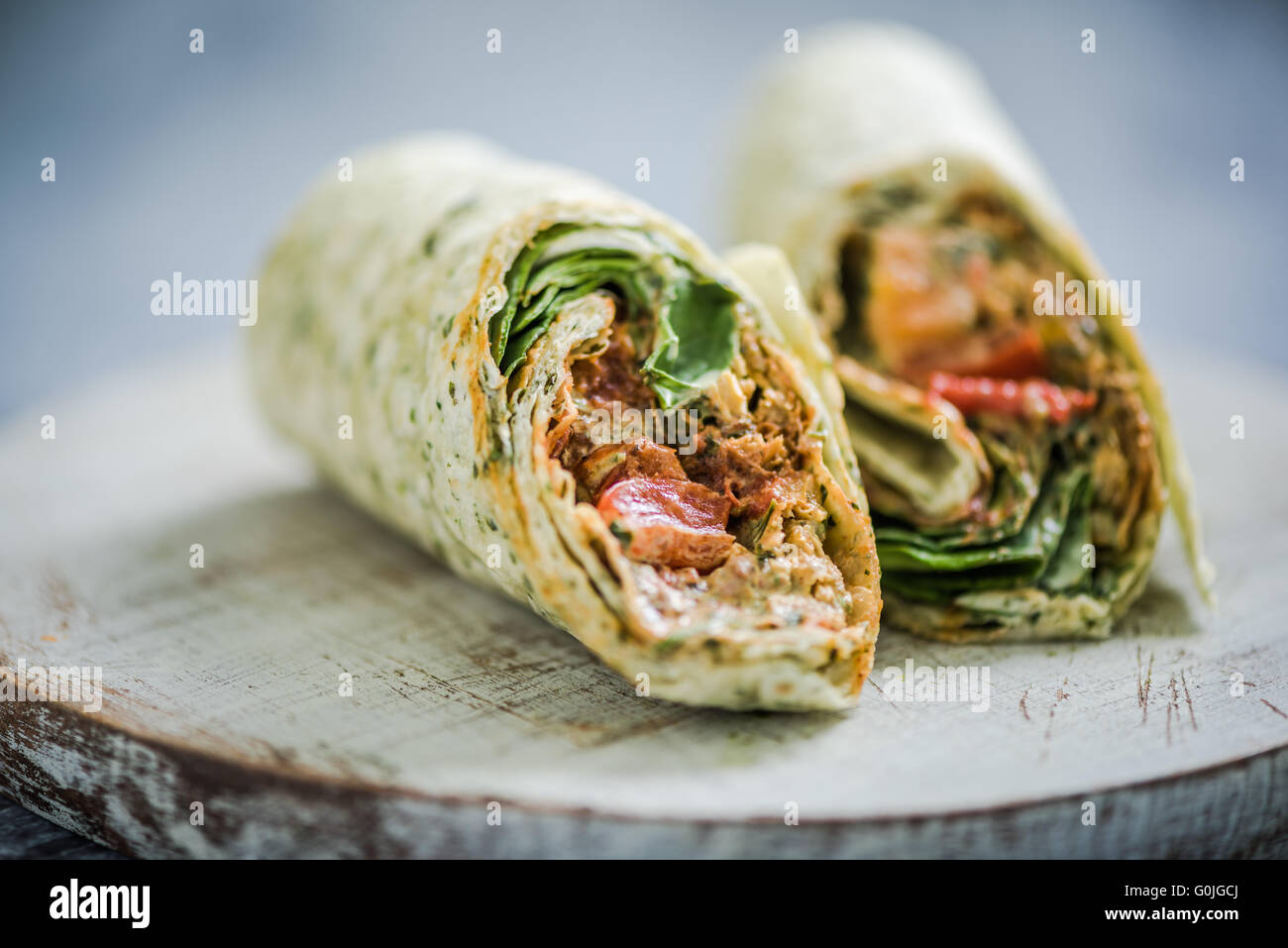 Wrap sandwich mexican hi-res stock photography and images - Alamy