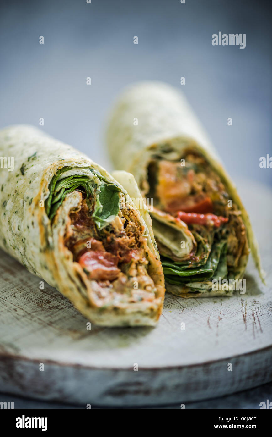 Mexican wrap hi-res stock photography and images - Alamy