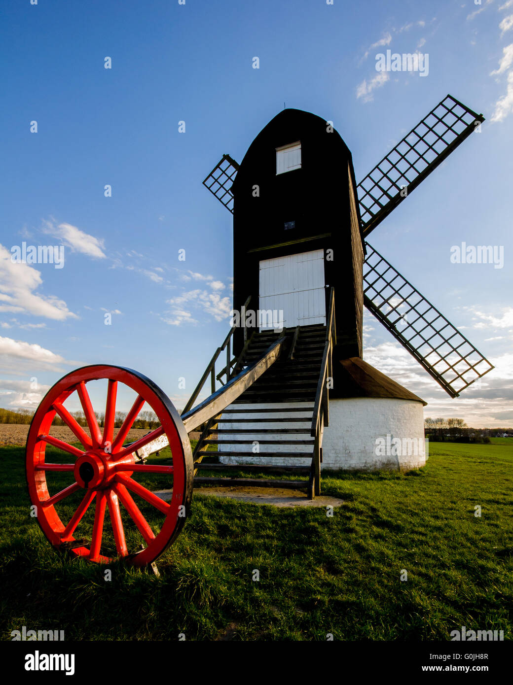 Old english windmill hi-res stock photography and images - Alamy