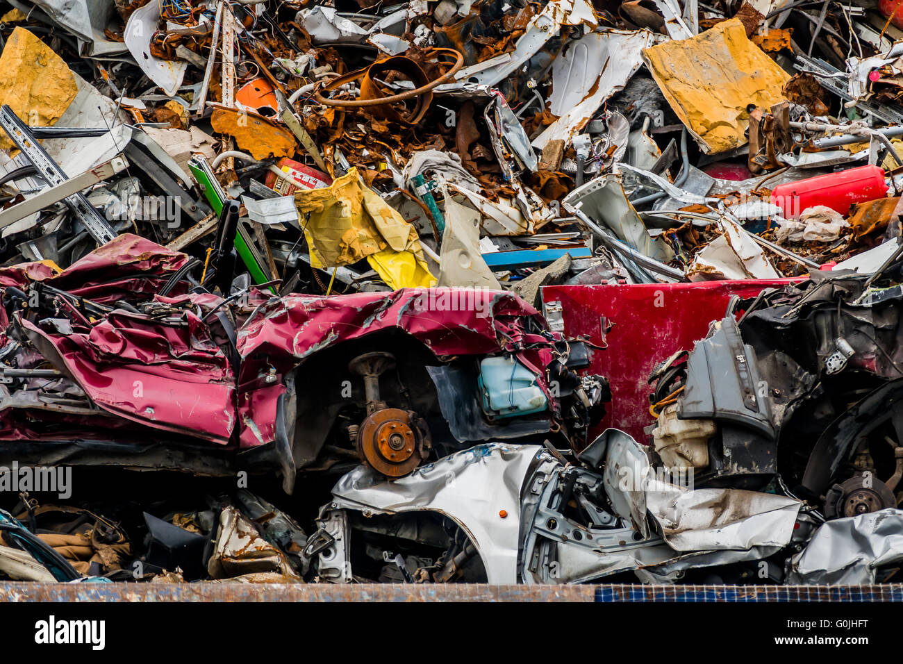 cars were scrapped Stock Photo - Alamy
