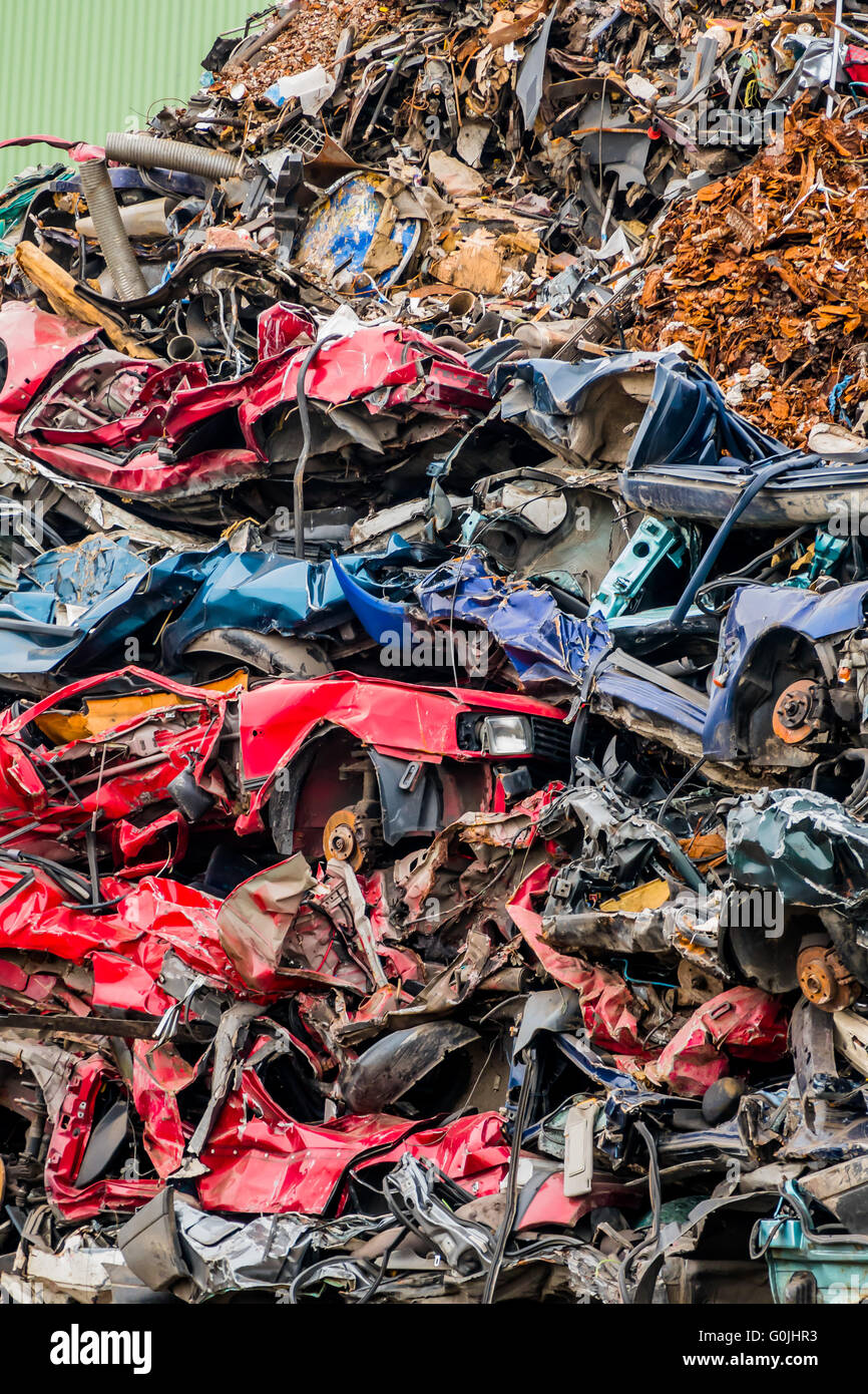 cars were scrapped Stock Photo - Alamy