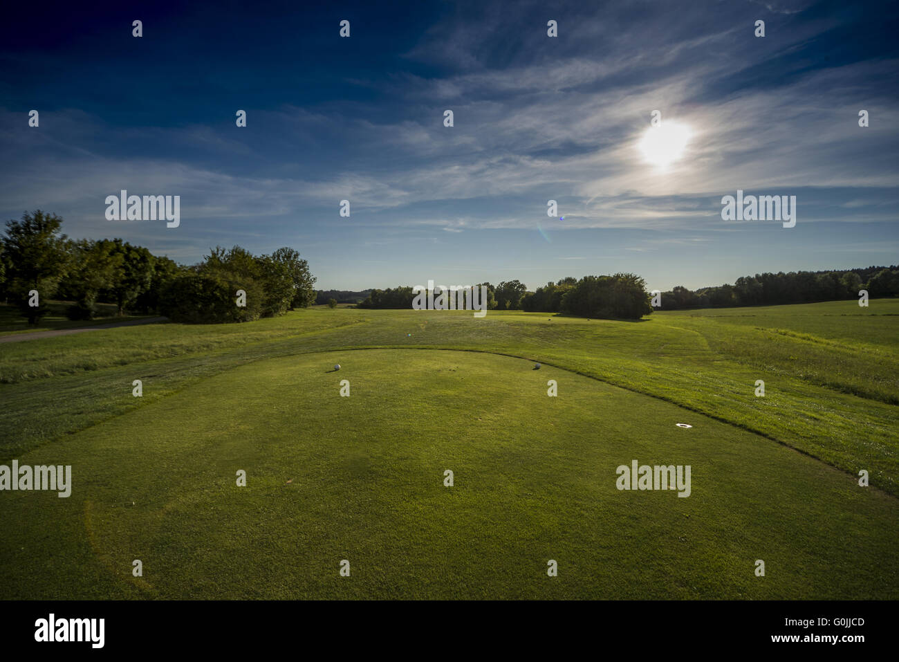 Golfbahn hi-res stock photography and images - Alamy