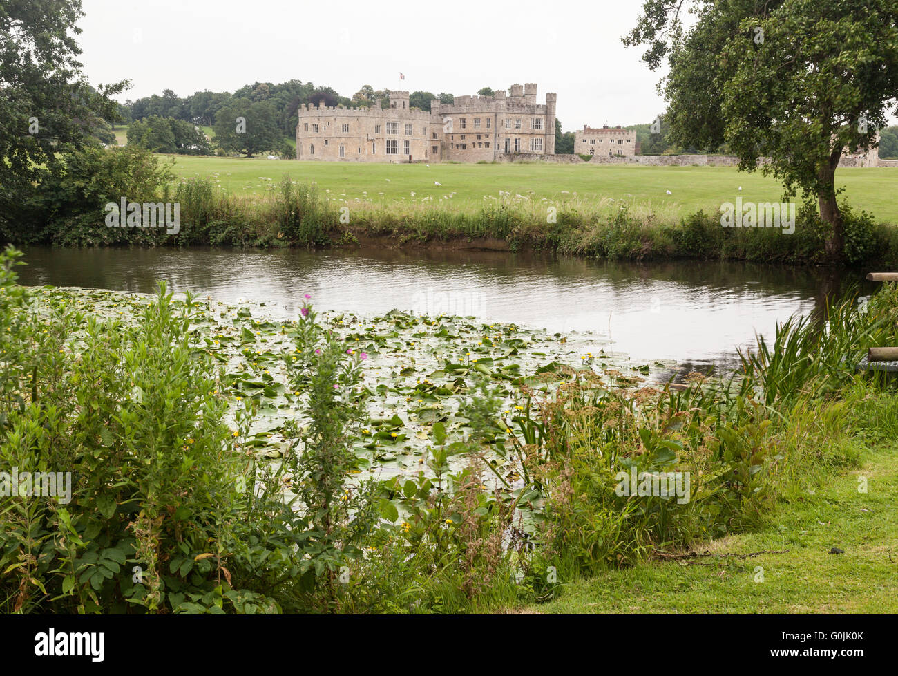 Leeds Castle Kent, England Stock Photo - Alamy