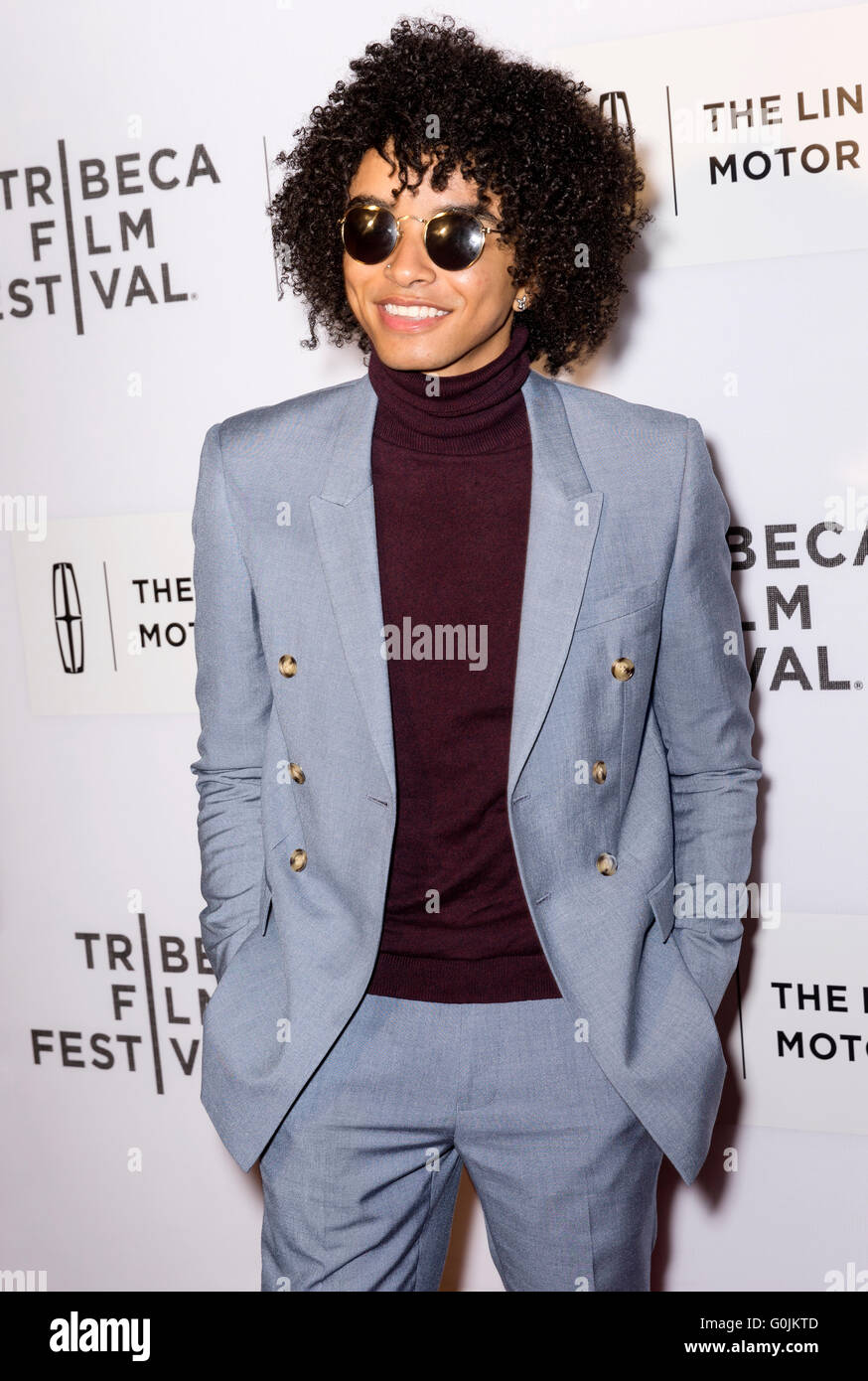 New York City, USA - April 15, 2016: Odiseas Georgiadis attends the ...