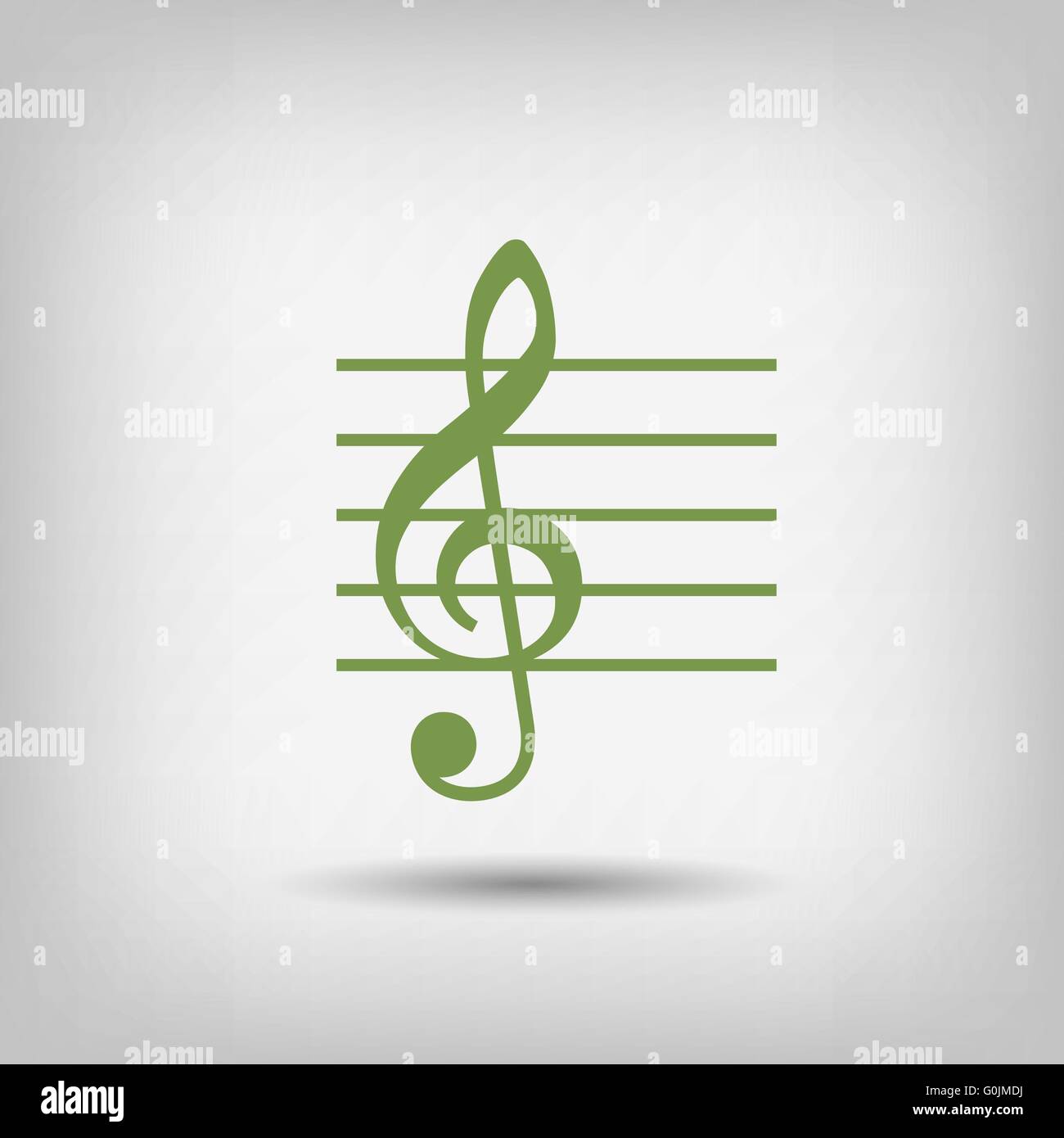 music key icon Stock Vector Image & Art - Alamy
