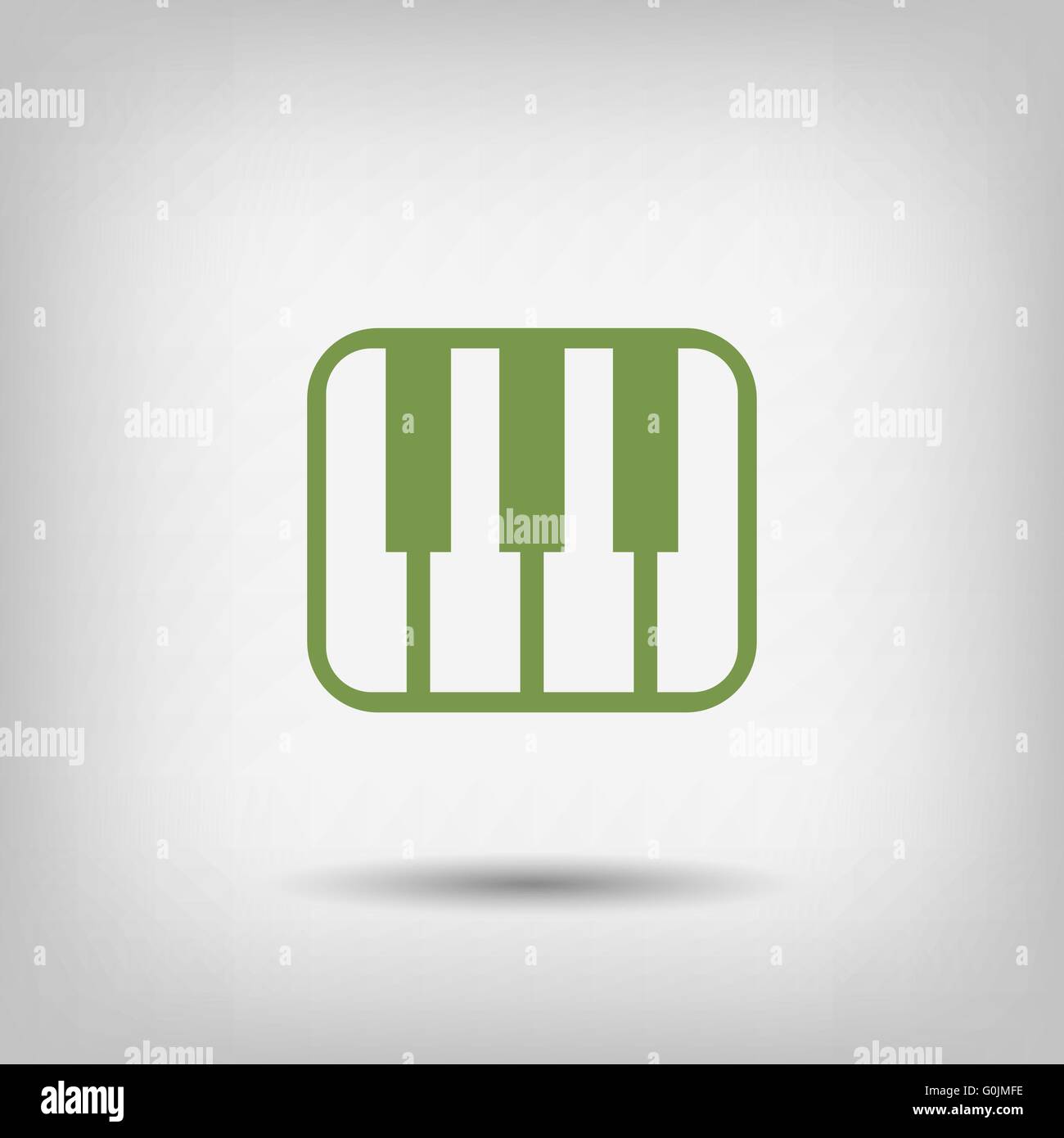 music keyboard icon Stock Vector Image & Art - Alamy