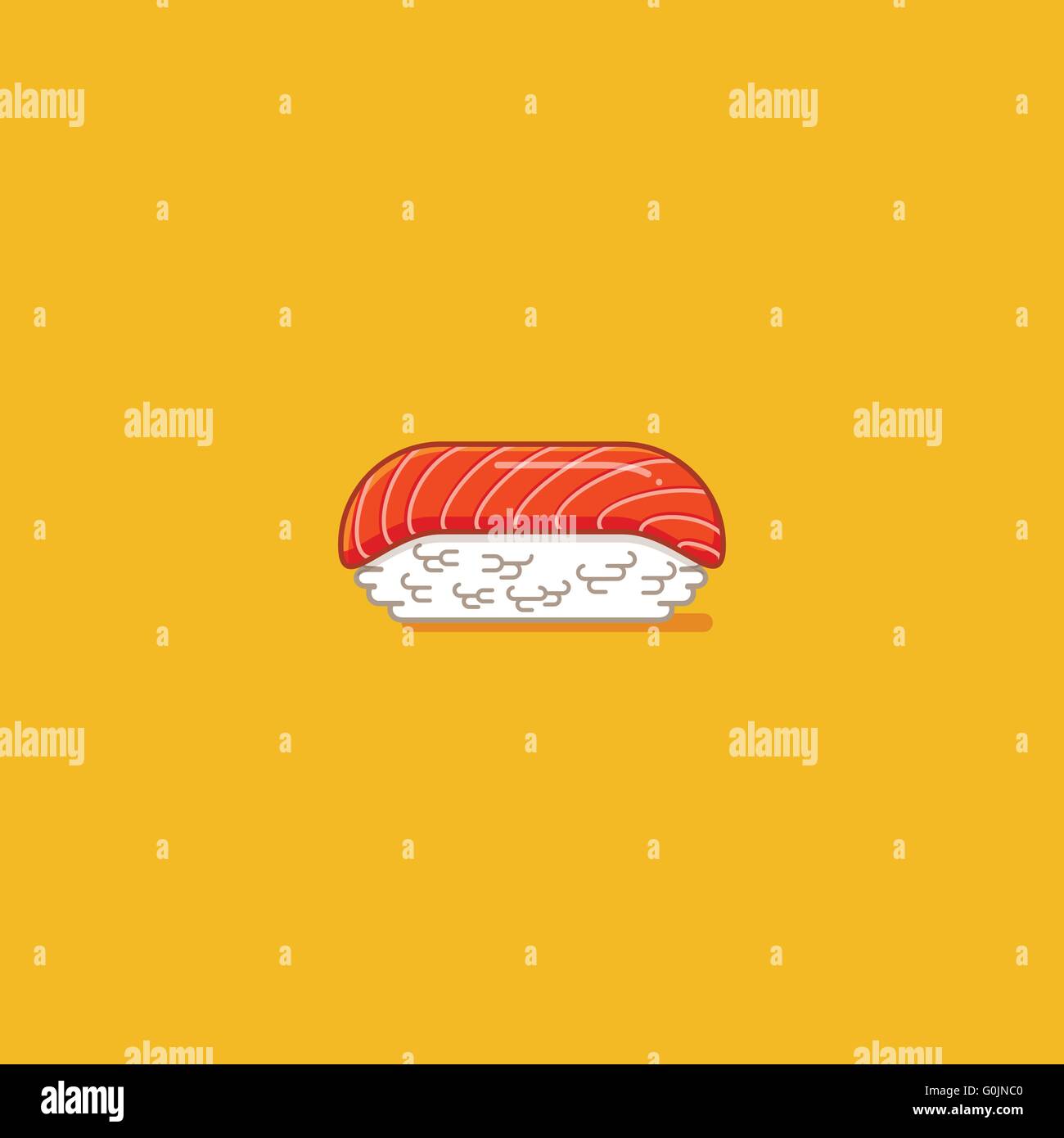 Food sushi traditional japanese Stock Vector Images - Alamy
