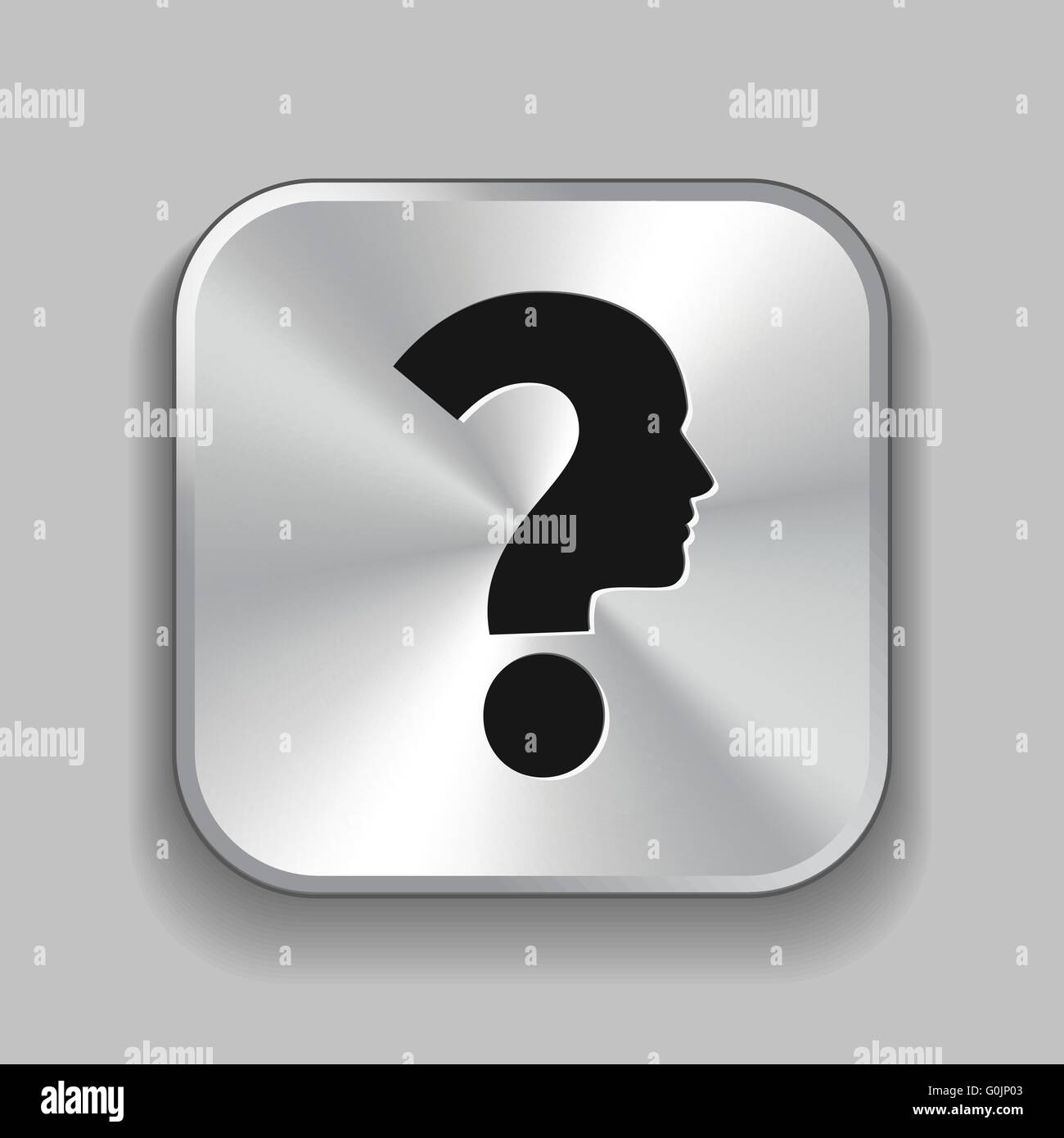question mark and man icon Stock Vector Image & Art - Alamy
