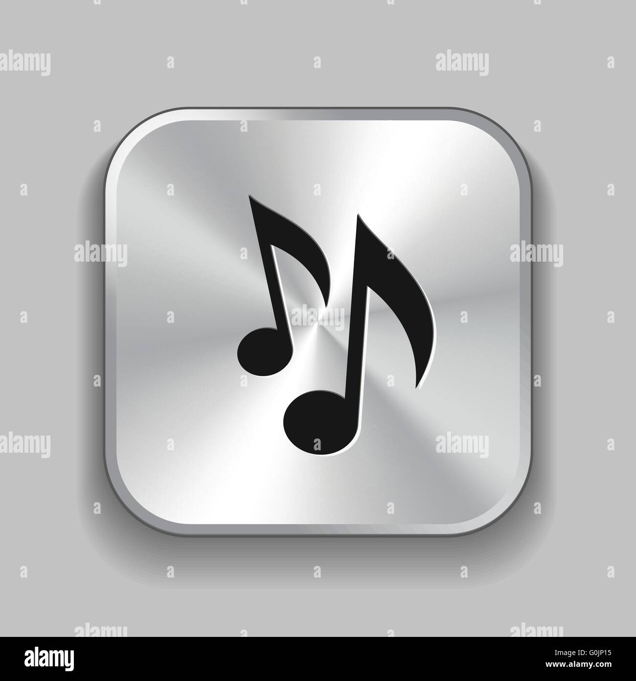 music note icon Stock Vector Image & Art - Alamy