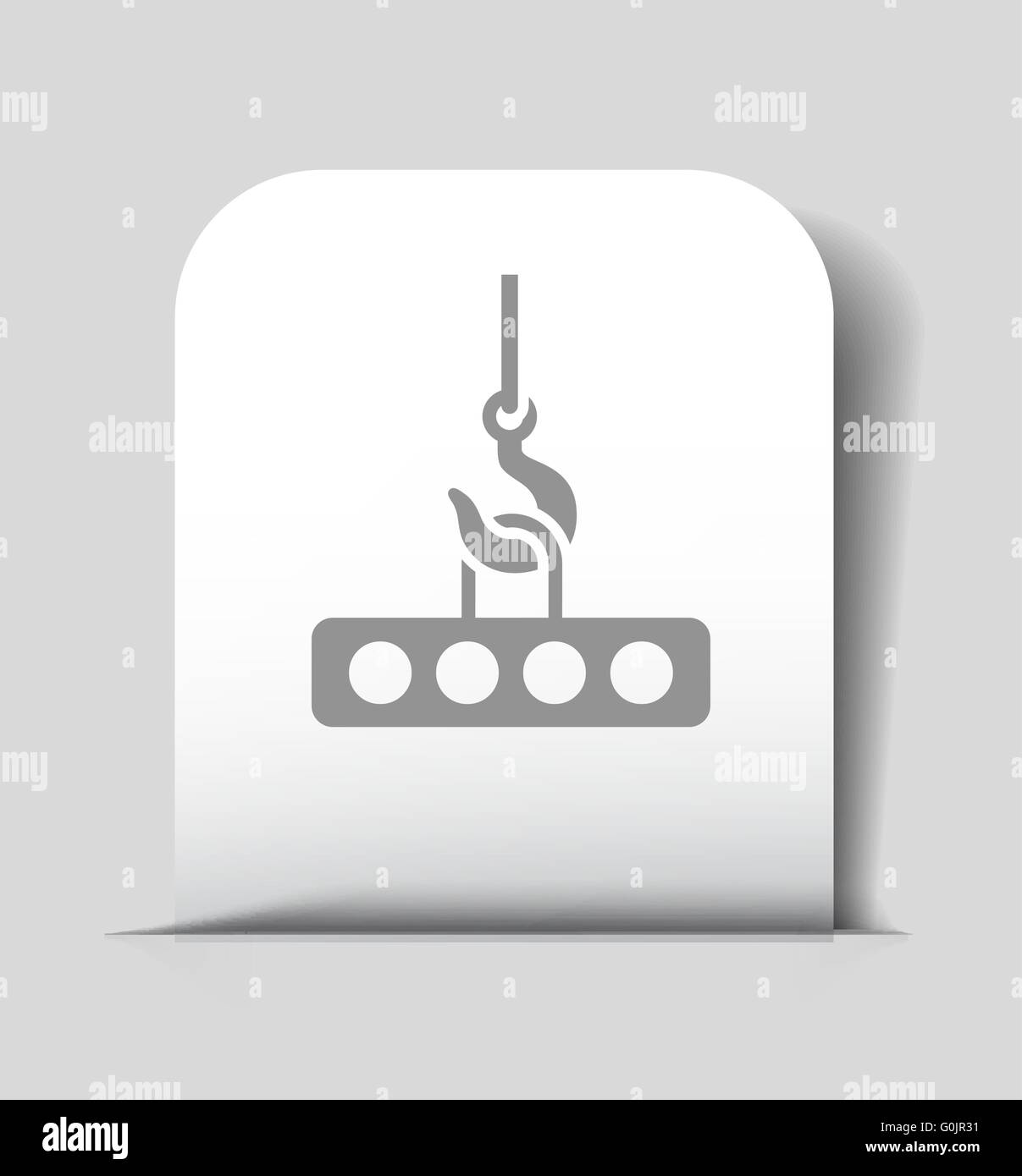 crane hook icon Stock Vector Image & Art - Alamy