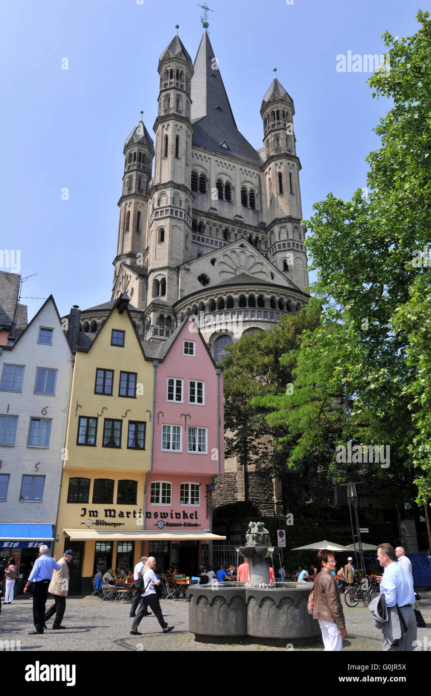 Great Saint Martin Church, Stapelhaus, Stapelhauser, Rheingarten ...
