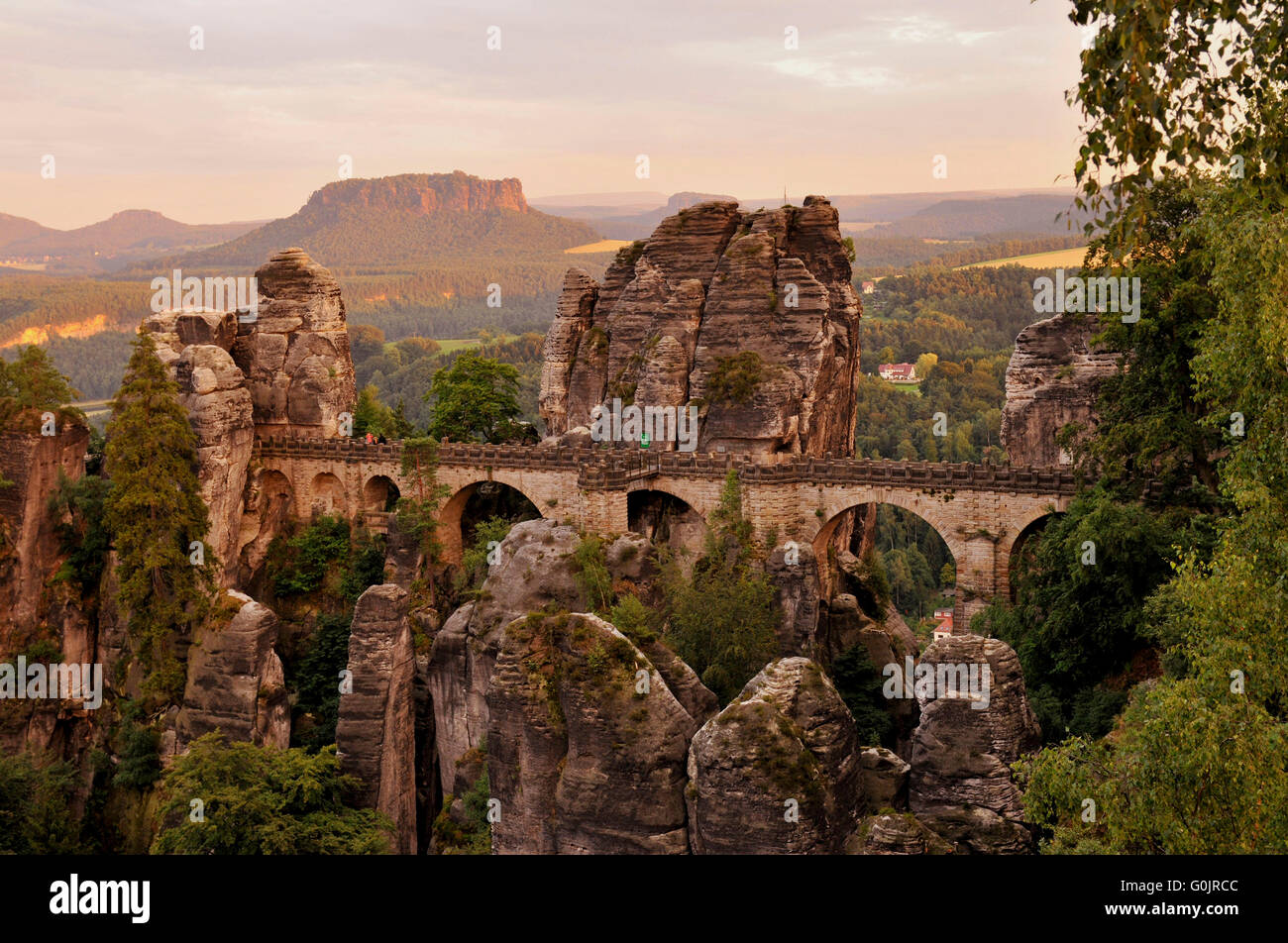 Bastei bridge hi-res stock photography and images - Alamy