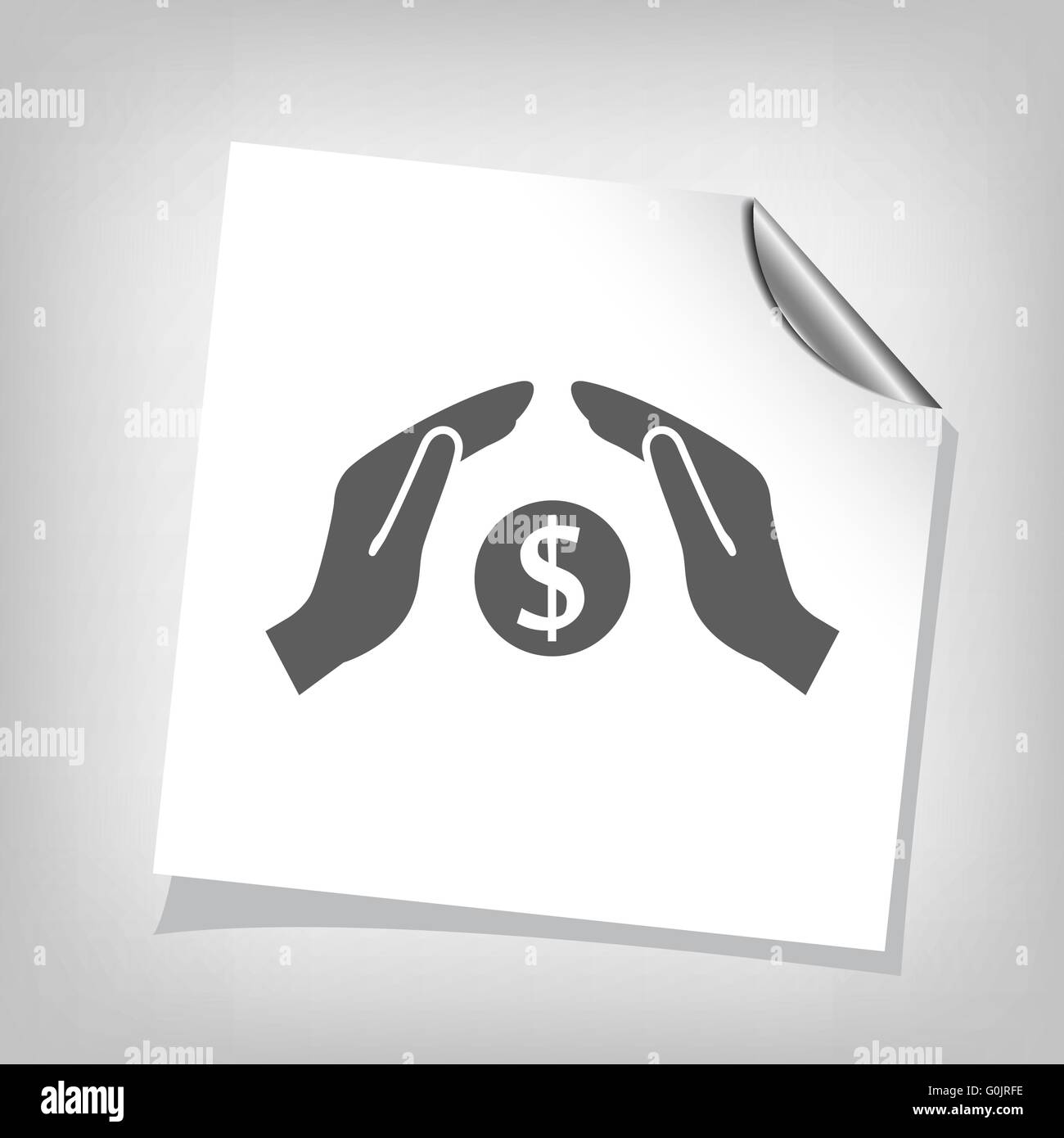 money in hand icon Stock Vector Image & Art - Alamy