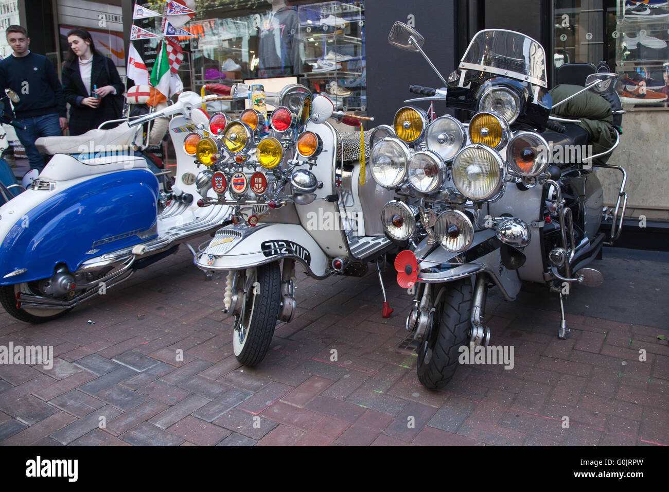 Lambretta Mod High Resolution Stock Photography and Images - Alamy