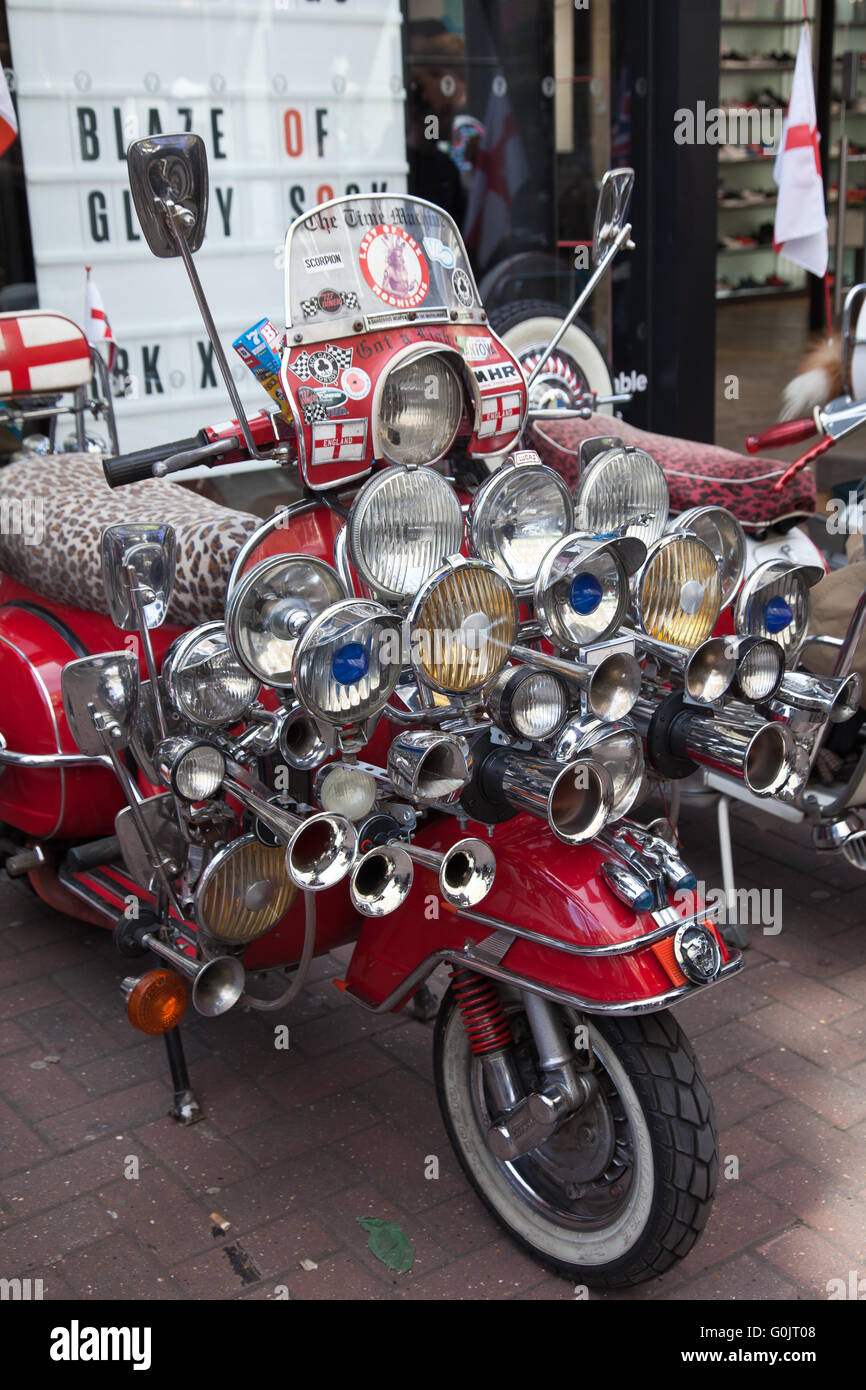 Lambretta Mod High Resolution Stock Photography and Images - Alamy