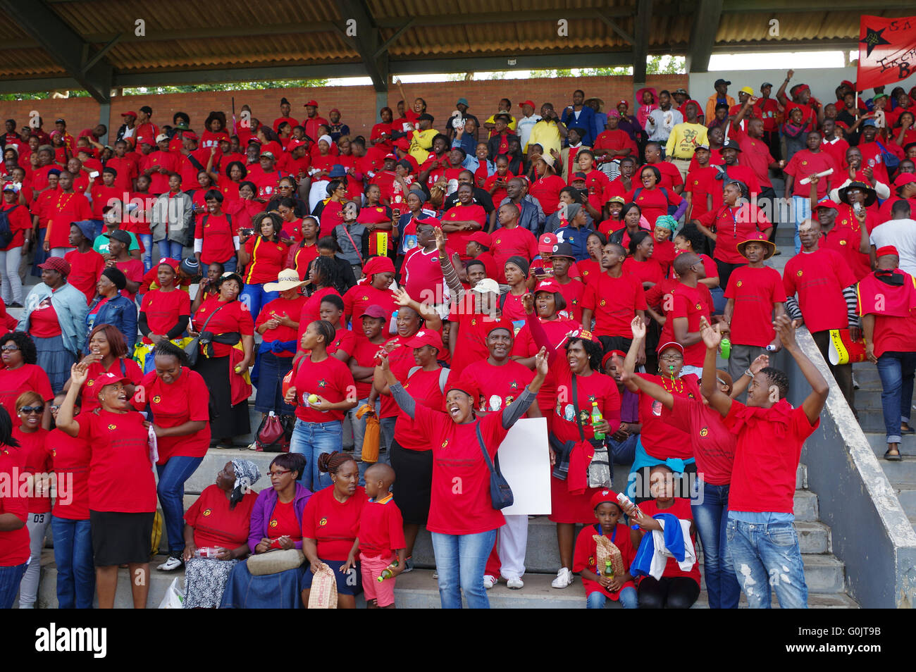 Durban, South Africa. 1st May, 2016. These are some of the 8,000 people ...