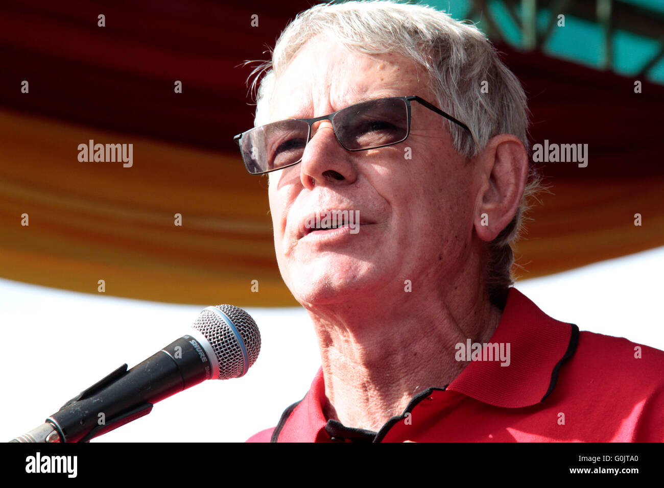 Durban, South Africa. 1st May, 2016. Jeremy Cronin, the first deputy ...
