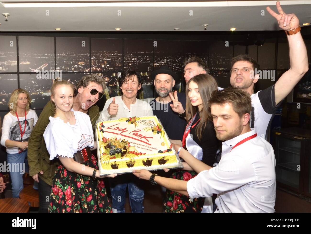 London. 30th April, 2016. The Polish Bakery prepared a commemorative ...