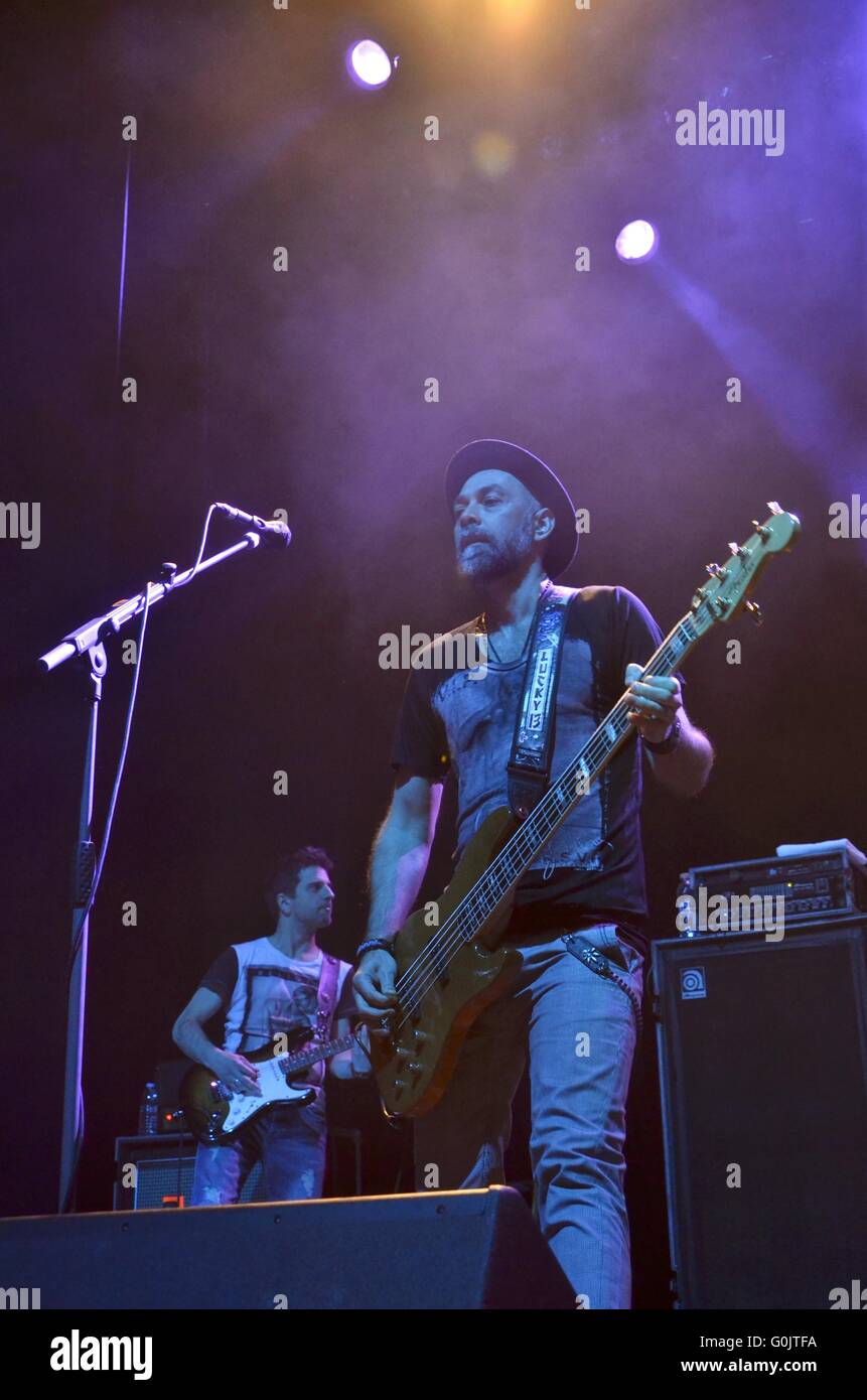 London. 30th April, 2016. "Lady Pank" - Polish rock band formed in 1981 ...