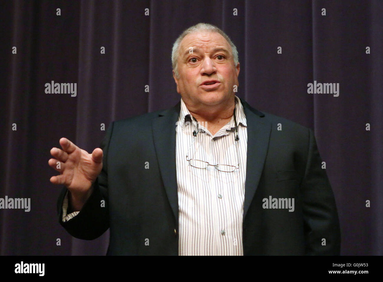 New York City, NY, USA. 29th Apr, 2016. Director Phil Falcone answers ...