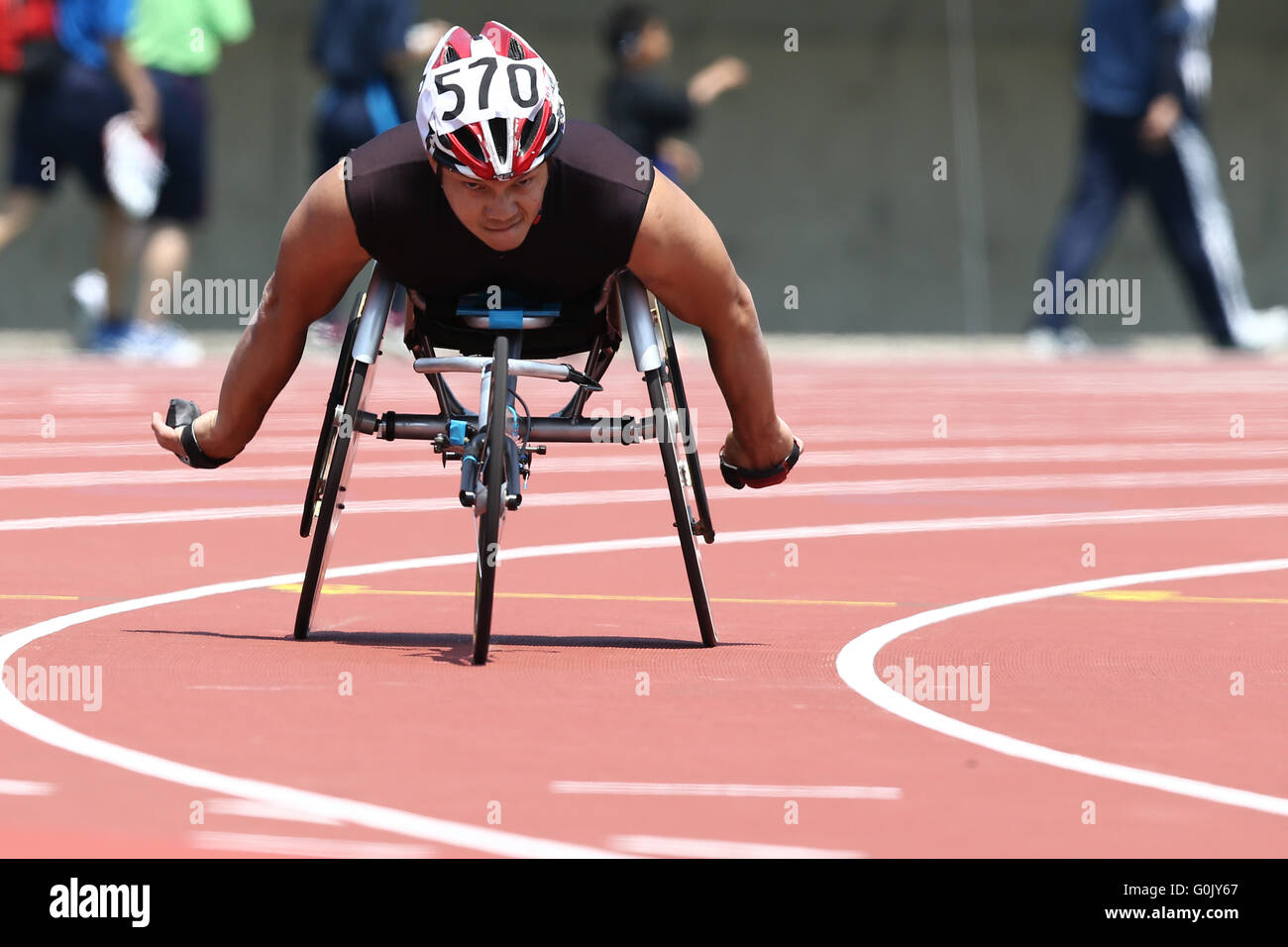Coca Cola West Sports Park, Tottori, Japan. 30th Apr, 2016. Choke ...