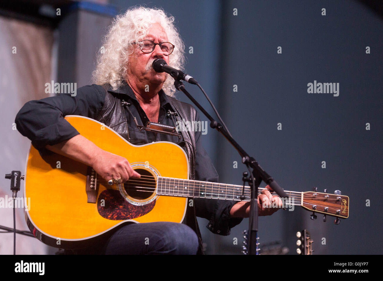 New Orleans, Louisiana, USA. 1st May, 2016. Musician ARLO GUTHRIE ...