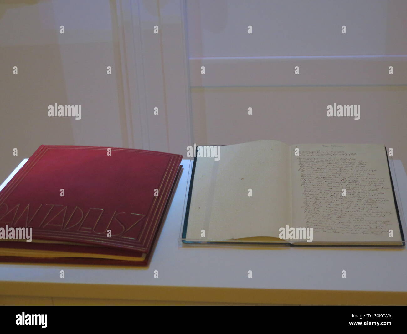 Wroclaw, Poland. 24th Apr, 2016. The handwritten original manuscript of ...