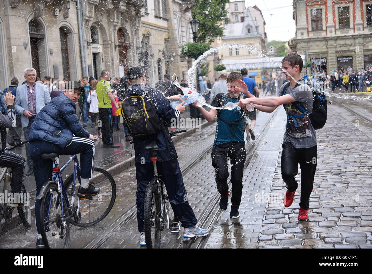 Wet monday in lviv hi-res stock photography and images - Alamy