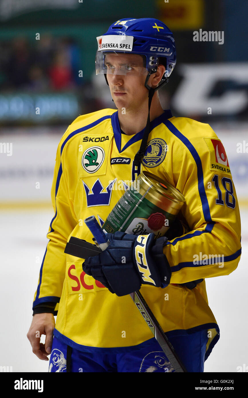 Mikael Backlund (SWE) during the Euro Hockey Tour series match Czech ...