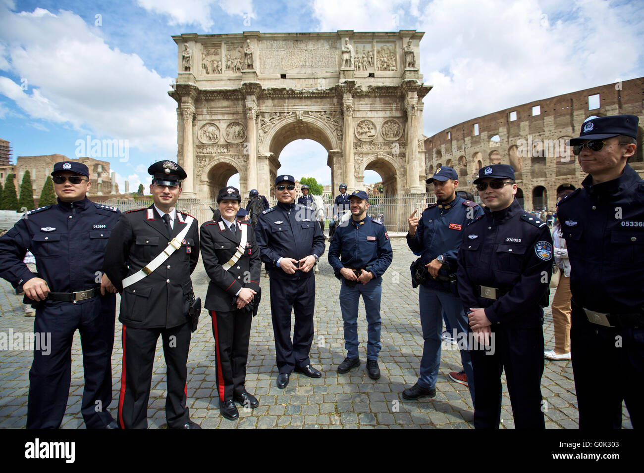 Italian chinese collaboration hi-res stock photography and images - Alamy