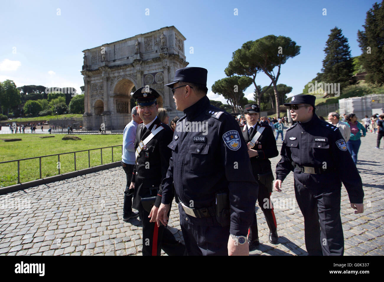 Italian chinese collaboration hi-res stock photography and images - Alamy