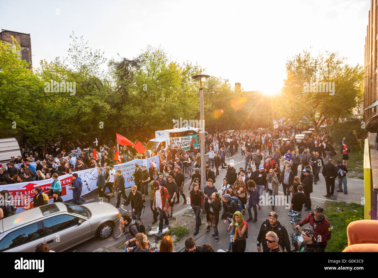 Kottbusser tor berlin may day hi-res stock photography and images - Alamy