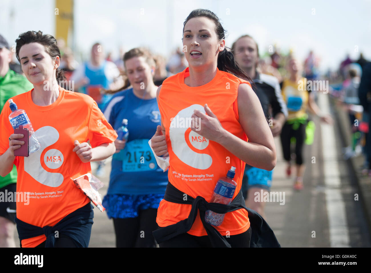 Belfast, UK. 2nd May 2016. Thousands of People who took part in the ...