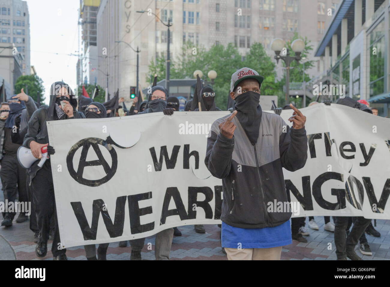 Group of photographers protest hi-res stock photography and images - Alamy