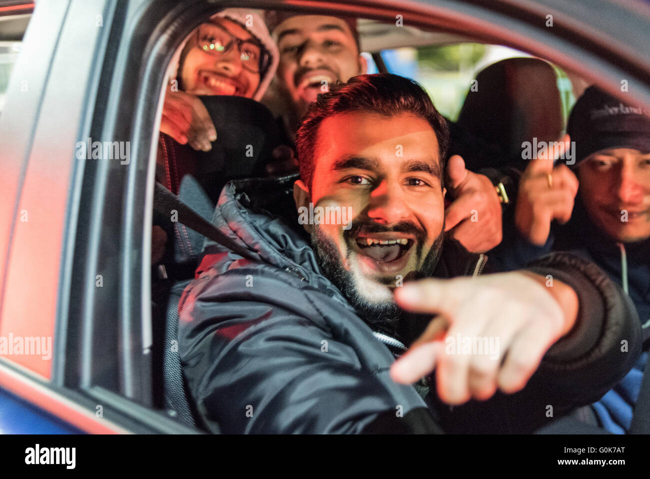 Tottenham fans leicester hi-res stock photography and images - Alamy