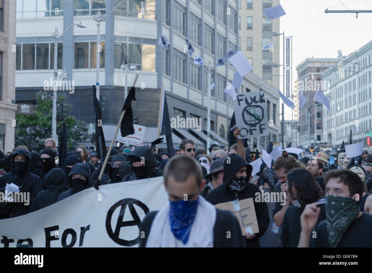 Anti capitalism signs hi-res stock photography and images - Alamy