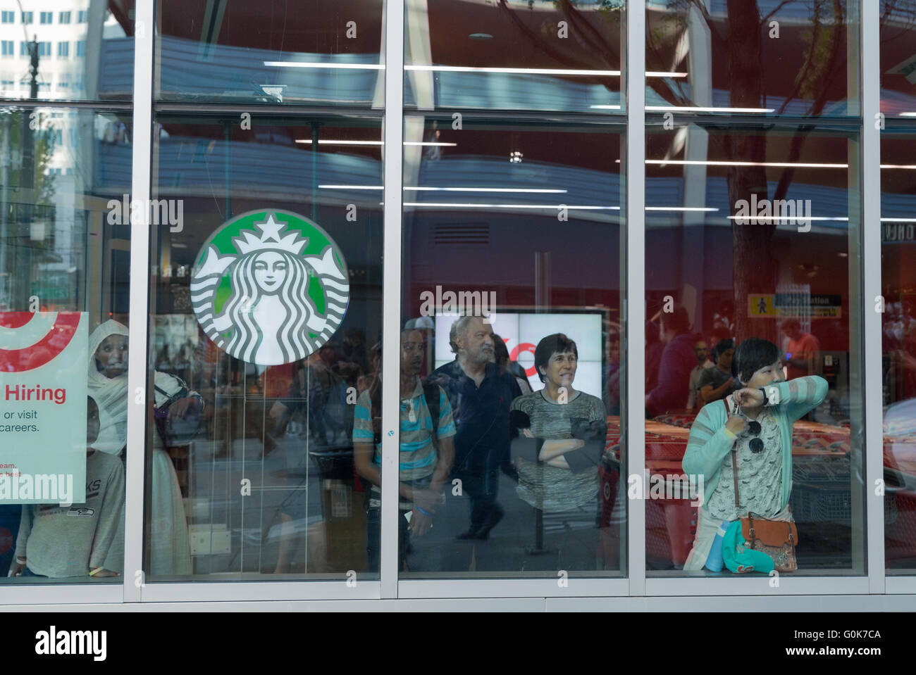 Seattle riot police starbucks hi-res stock photography and images - Alamy