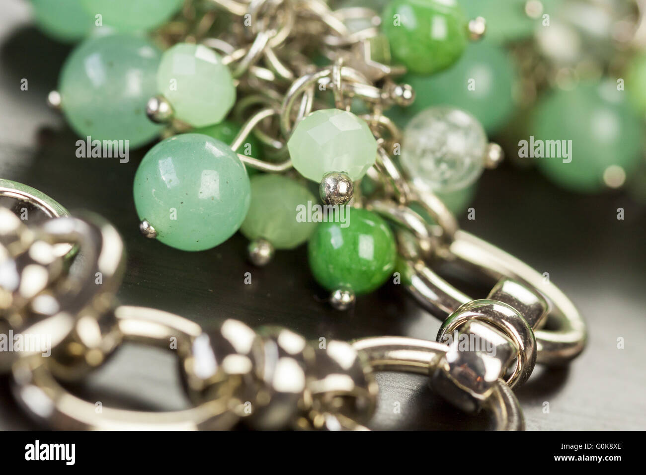 Green beads hi-res stock photography and images - Alamy