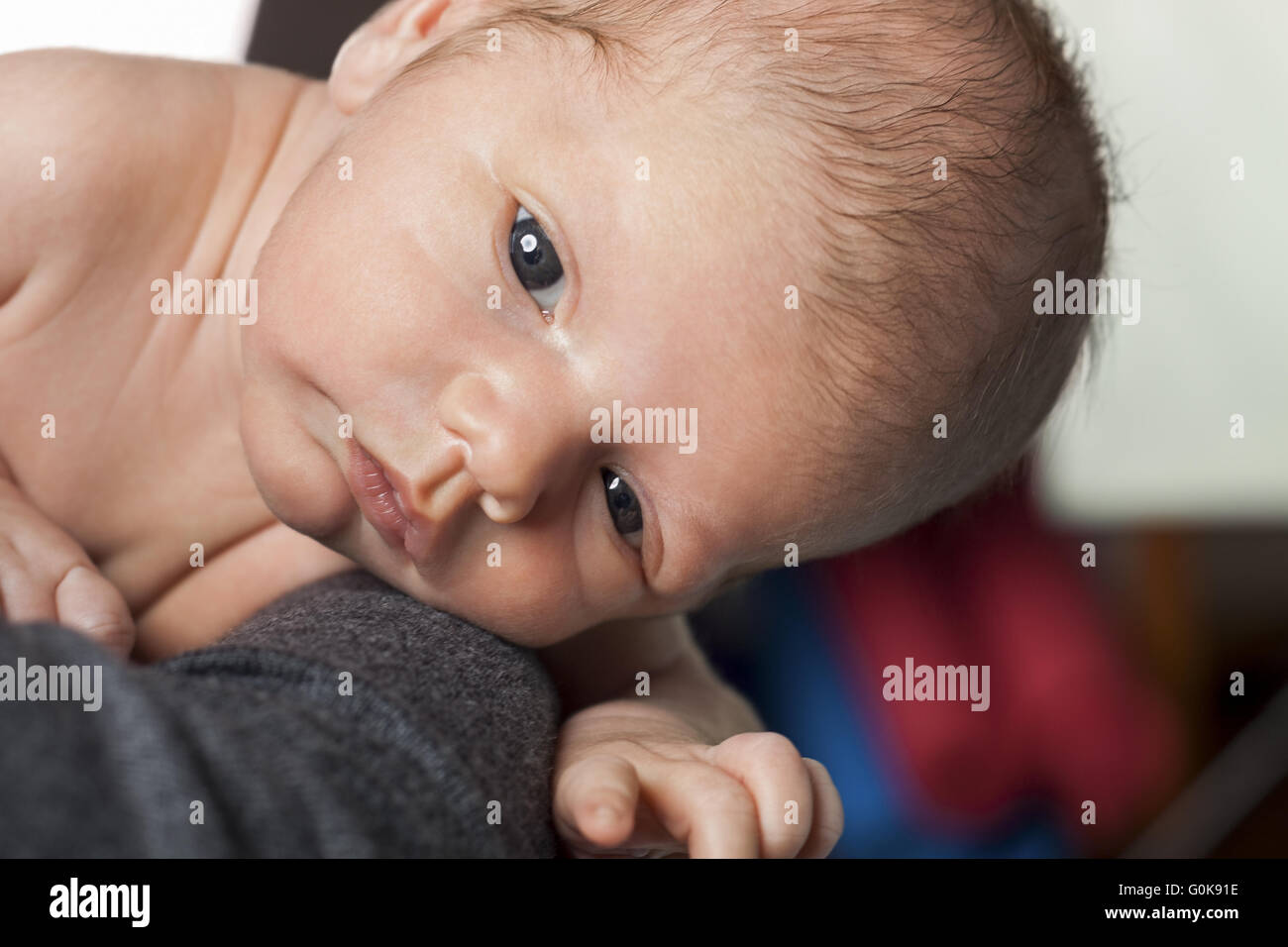 Close up Cute New Born Baby Stock Photo - Alamy