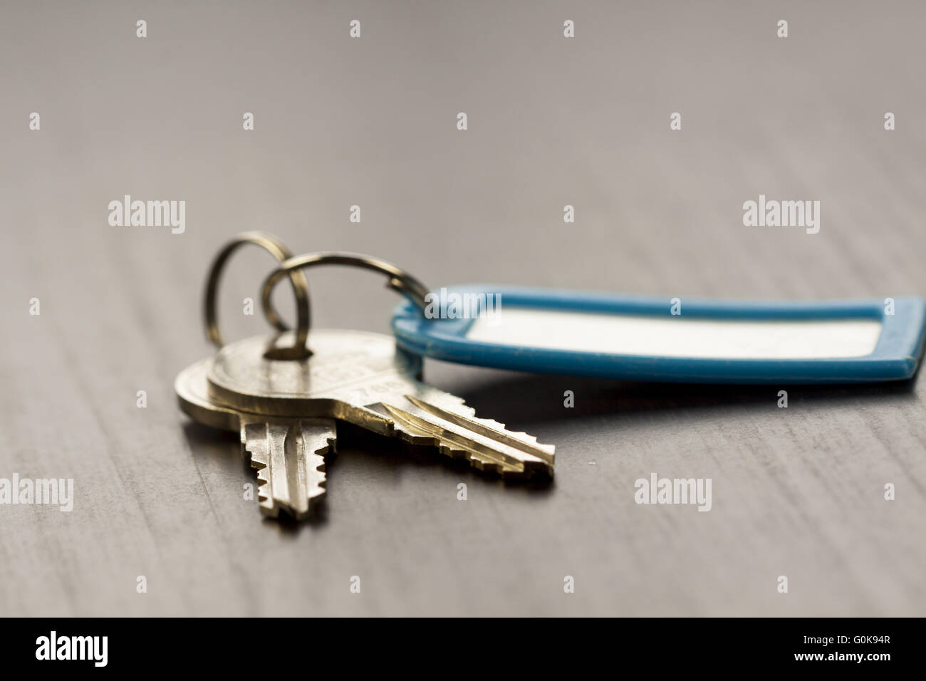 Macro Shot of Keys on Top of the Table Stock Photo - Alamy