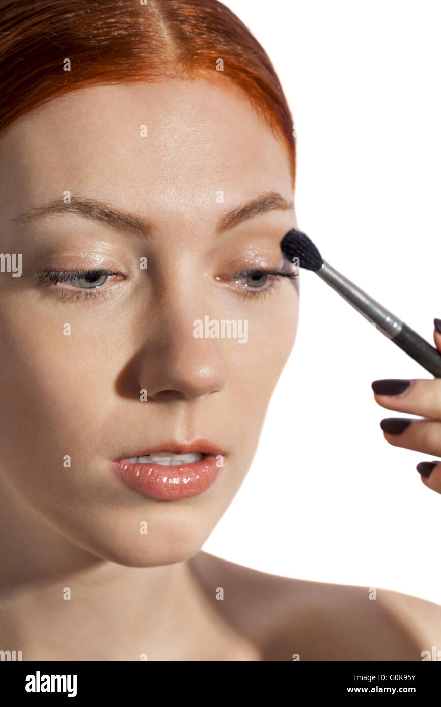 Self makeup hi-res stock photography and images - Alamy
