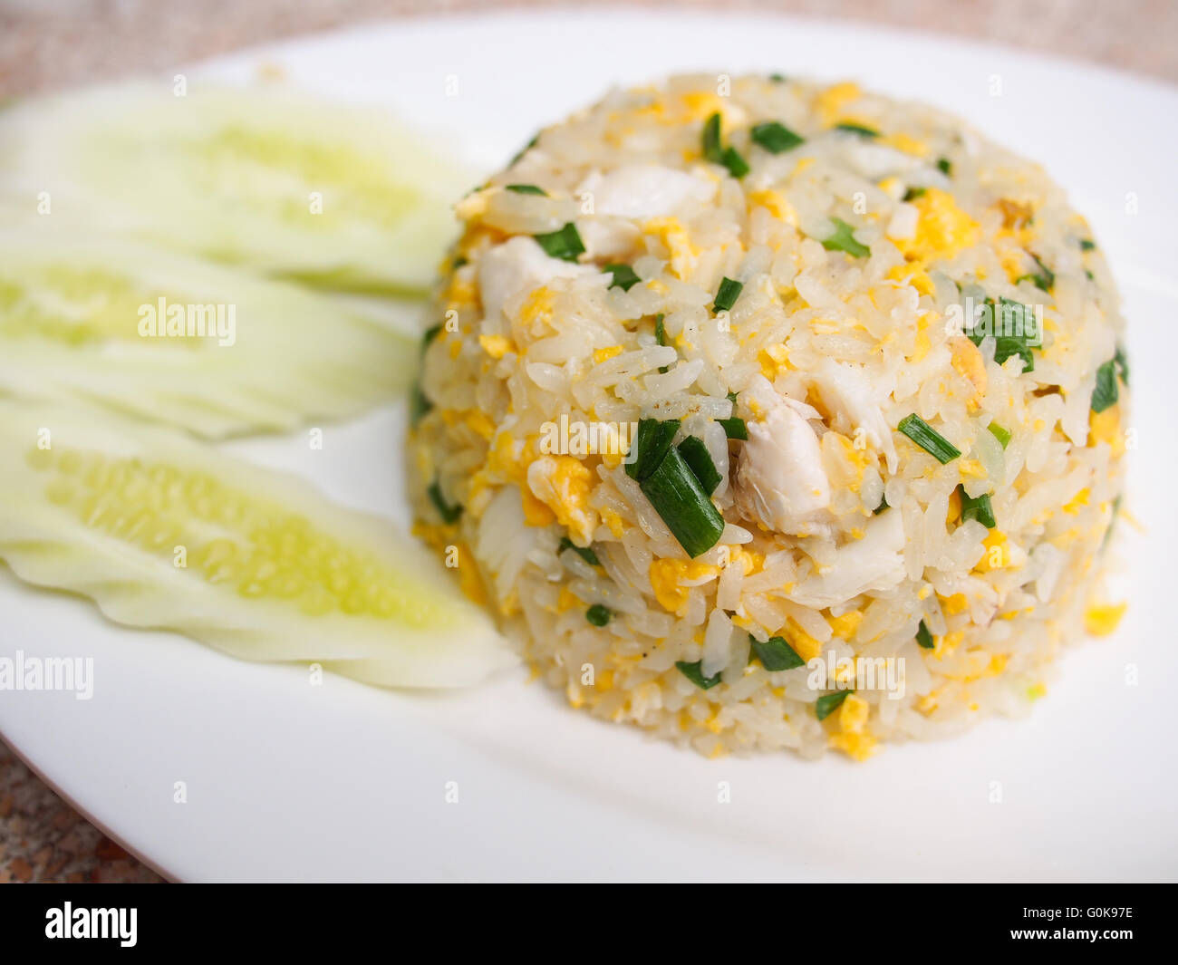 crab fried rice Stock Photo - Alamy